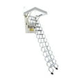 Techtongda White Loft Wall Ladder Stairs Retractable Attic Folding ...