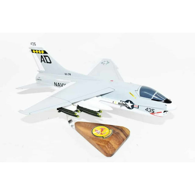 VA-174 Hellrazors (1976) A-7e Corsair II Model, LTV, 1/31 Mahogany ...