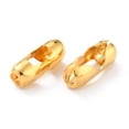 304 Stainless Steel Ball Chain Connectors Golden 24x10mm Hole: 5mm Fit ...