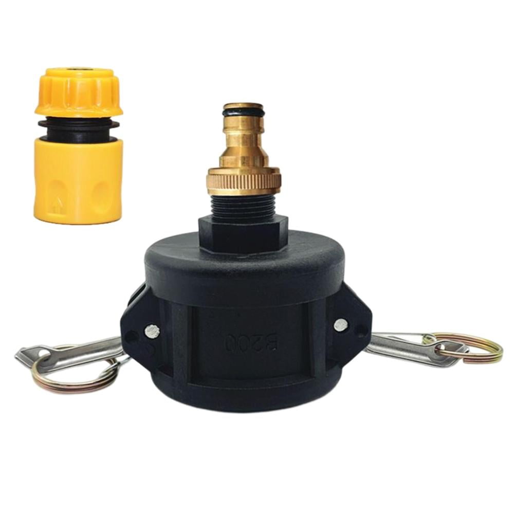 Tank Drain Adapter | 2 To 3/4 In Quick Disassembly Water Tank Adapter ...