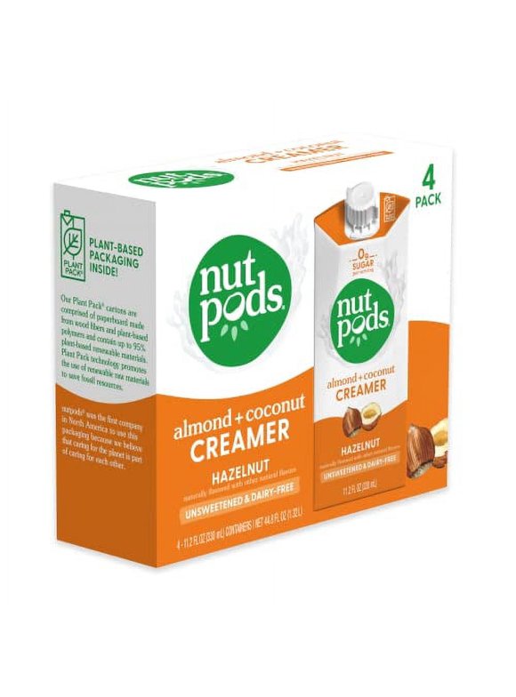 nutpods Coffee Creamers in Coffee - Walmart.com