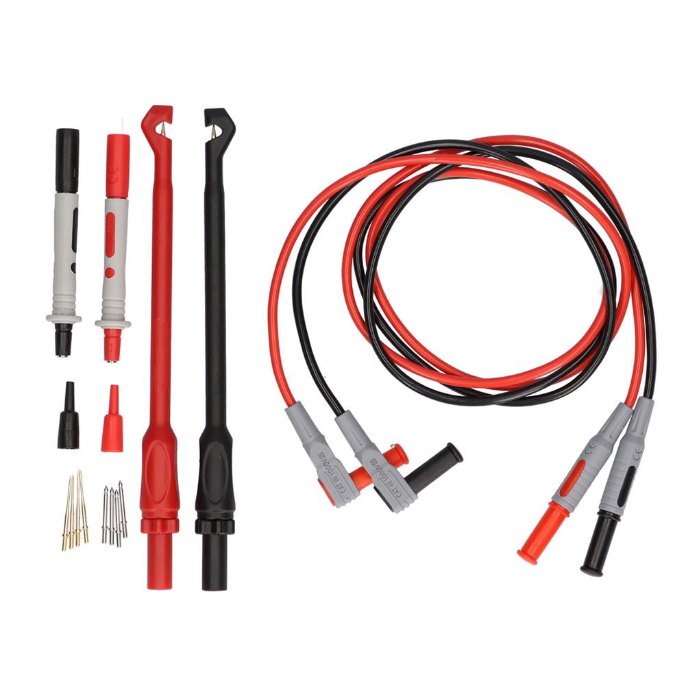 Kit De Cables De Prueba De Multímetro 16 Piezas Conjunto De Sondas De ...