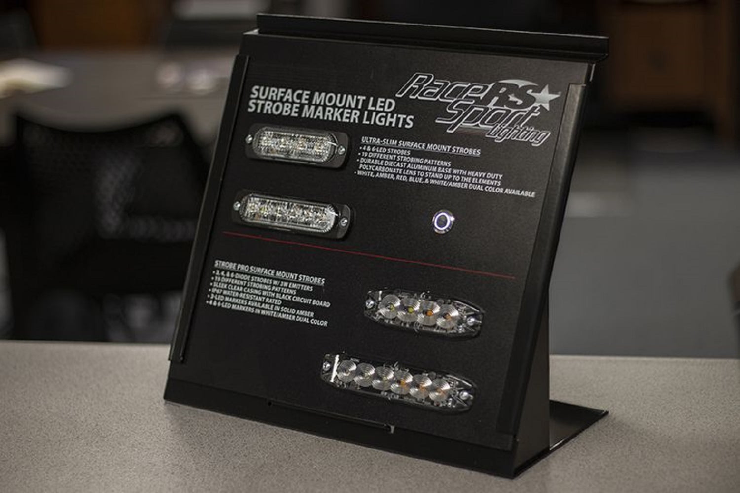 Race Sport Strobe PRO Series Professional 5-Axis Counter or Slat Wall ...