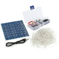 DIY 8x8x8 3D LED Cube Light Kit - Squared White LEDs with Blue Ray Illumination - Walmart.com