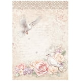 Stamperia Assorted Rice Paper A4 6/Pkg-Romance Forever - Walmart.com