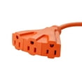 Tri Trap 3 Way Extension Cord Cable 12 Gauge Extra Heavy Duty 3 Outlet ...