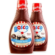 Bosco Chocolate Syrup, 22oz | Kosher for Passover | No High Fructose ...