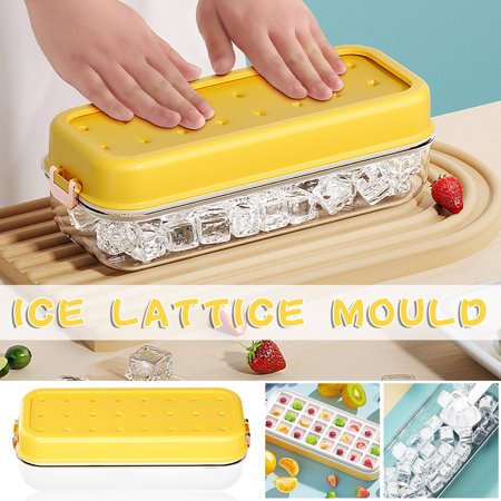 SMihono Kitchen Organizers and Storage Flip-top Water-filled Ice-making ...