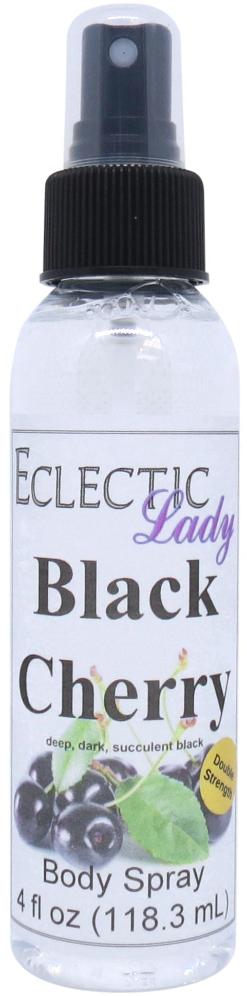 Black Cherry Body Spray, Eclectic Lady, Hydrating Mist, Unisex (Double ...