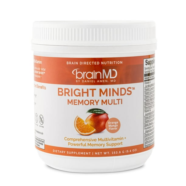 Suplemento BRAINMD Bright Minds Memory Multi de 160 ml | Bodega Aurrera ...