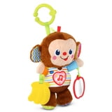 VTech Cuddle and Swing Monkey with Teether, Travel Toy for Baby ...