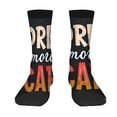 Bold " WORKHORSE " Design Socks 2 Pairs of Unisex Trendy Mixed Color ...
