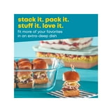Pyrex Deep Glass Baking Dish with Lid, 7 x 11" - Walmart.com