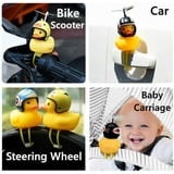 Duck Bike Bell, Rubber Duck Bicycle Accessories with LED Light, Cute ...