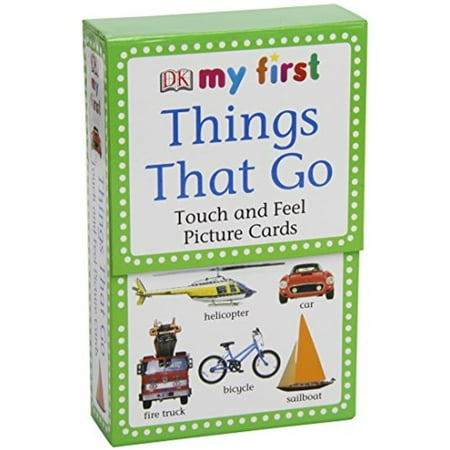 My First Touch & Feel Picture Cards: Things That Go | Walmart Canada