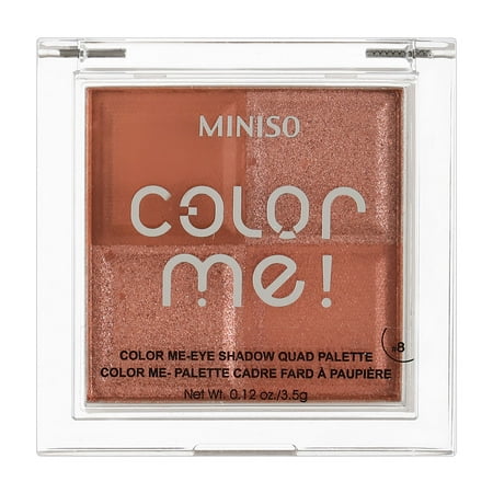 MINISO Color Me 4 Colors Eye Shadow Palette #8 - Walmart.ca