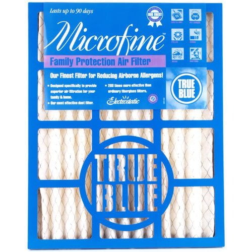 True Blue Basic Air Filter MERV 7- 16x20x1 - Walmart.com