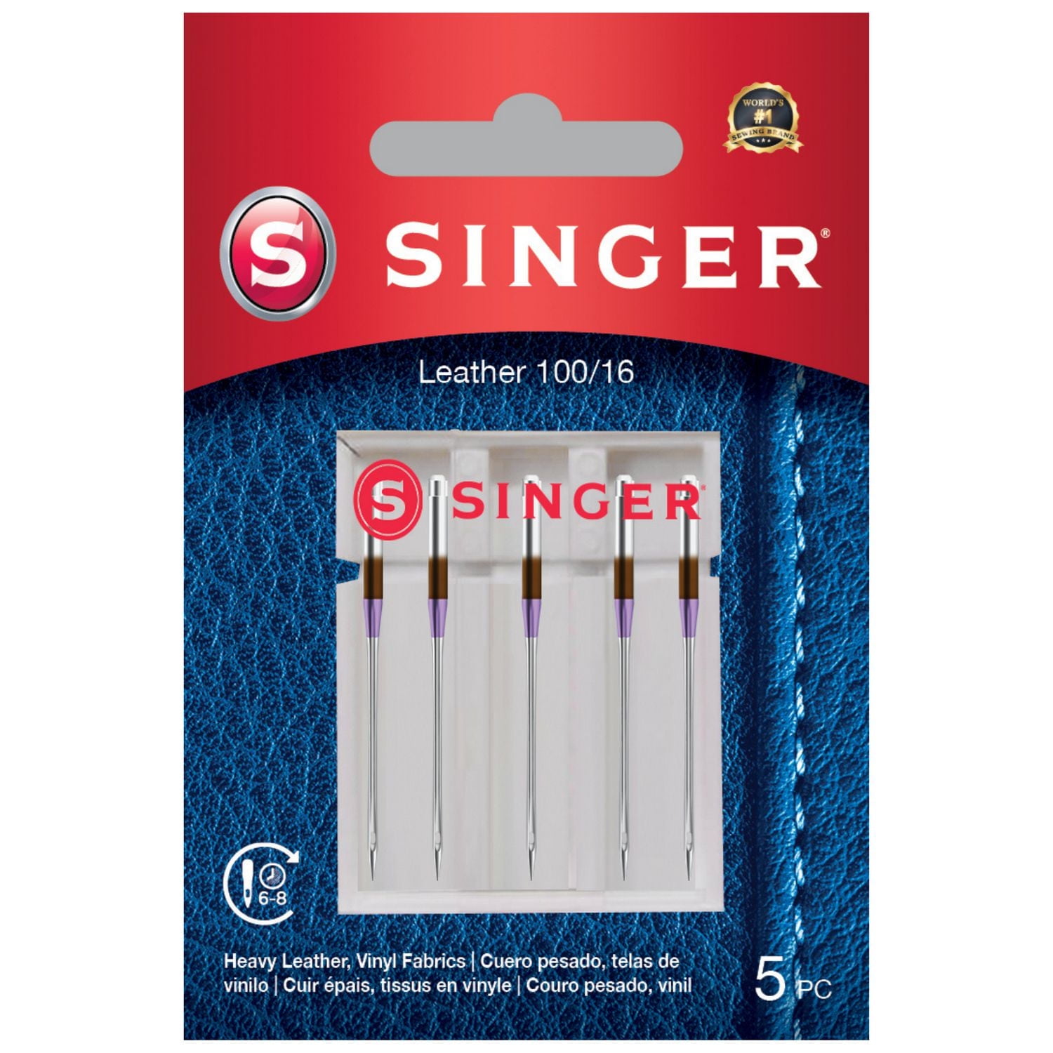 Click here for Singer Leather Sewing Machine Needles  Size 100/16... prices