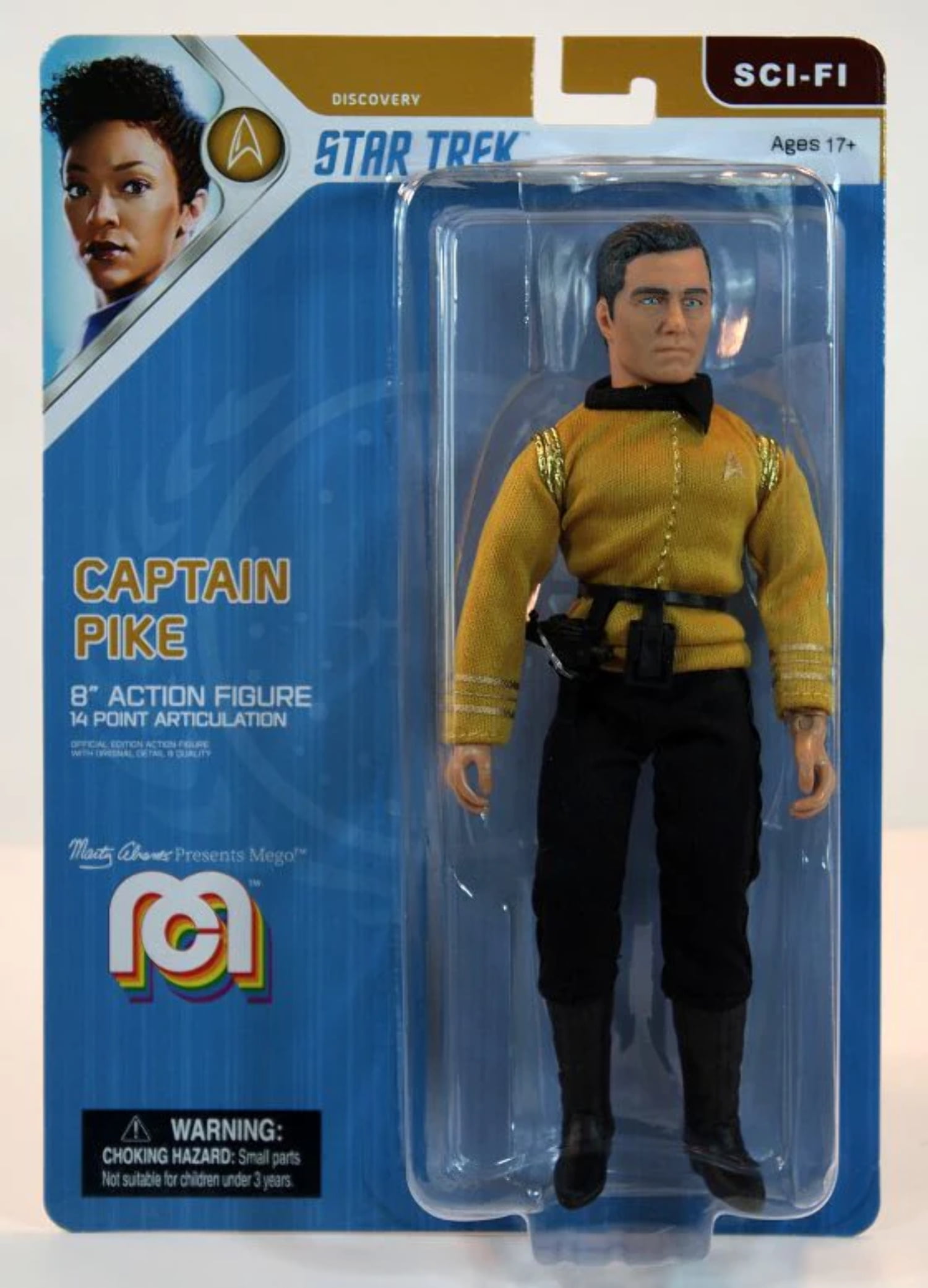 Mego Star Trek Wave 11 - Captain Pike 8 Action Figure - Walmart.com