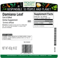 Frontier Co-op, Damiana Leaf, 16 oz, Cut & Sifted, Aromatic & Fragrant ...