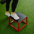 Titan Fitness Pro-Duty Steel 12" Plyometric Box Set, Anti-Slip Plyo Box ...
