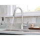 Moen Adler Chrome Single Hole One-Handle Pull Down Kitchen Faucet ...