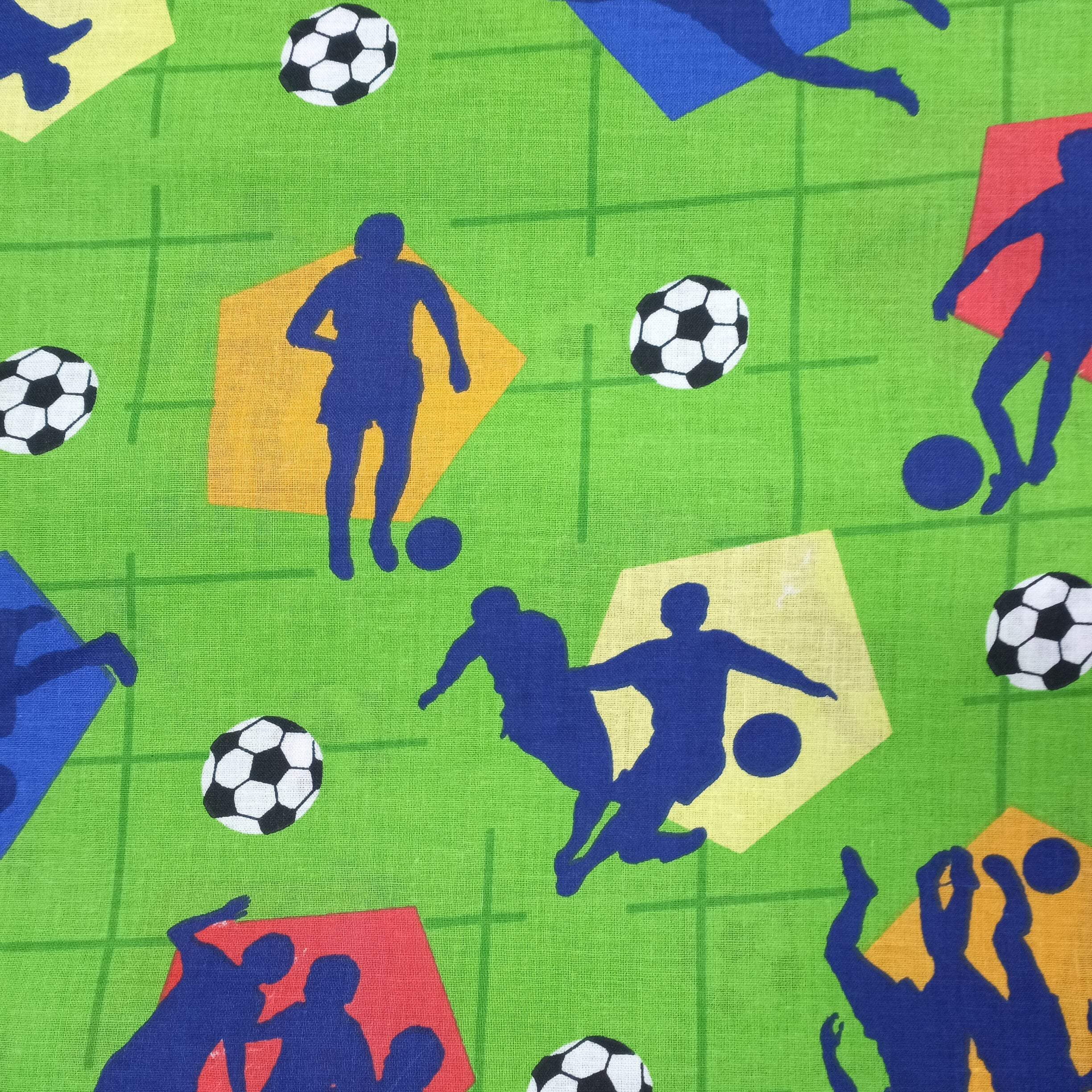 Soccer Cotton Fabric - Walmart.com