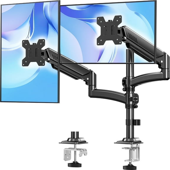 Mechanical Spring Arm 27-34 Inch Dual Arc Screen Desktop Monitor Holder ...