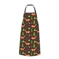 Cauagu Fox In Forest Aprons with Pockets,Waterproof Apron for Women ...