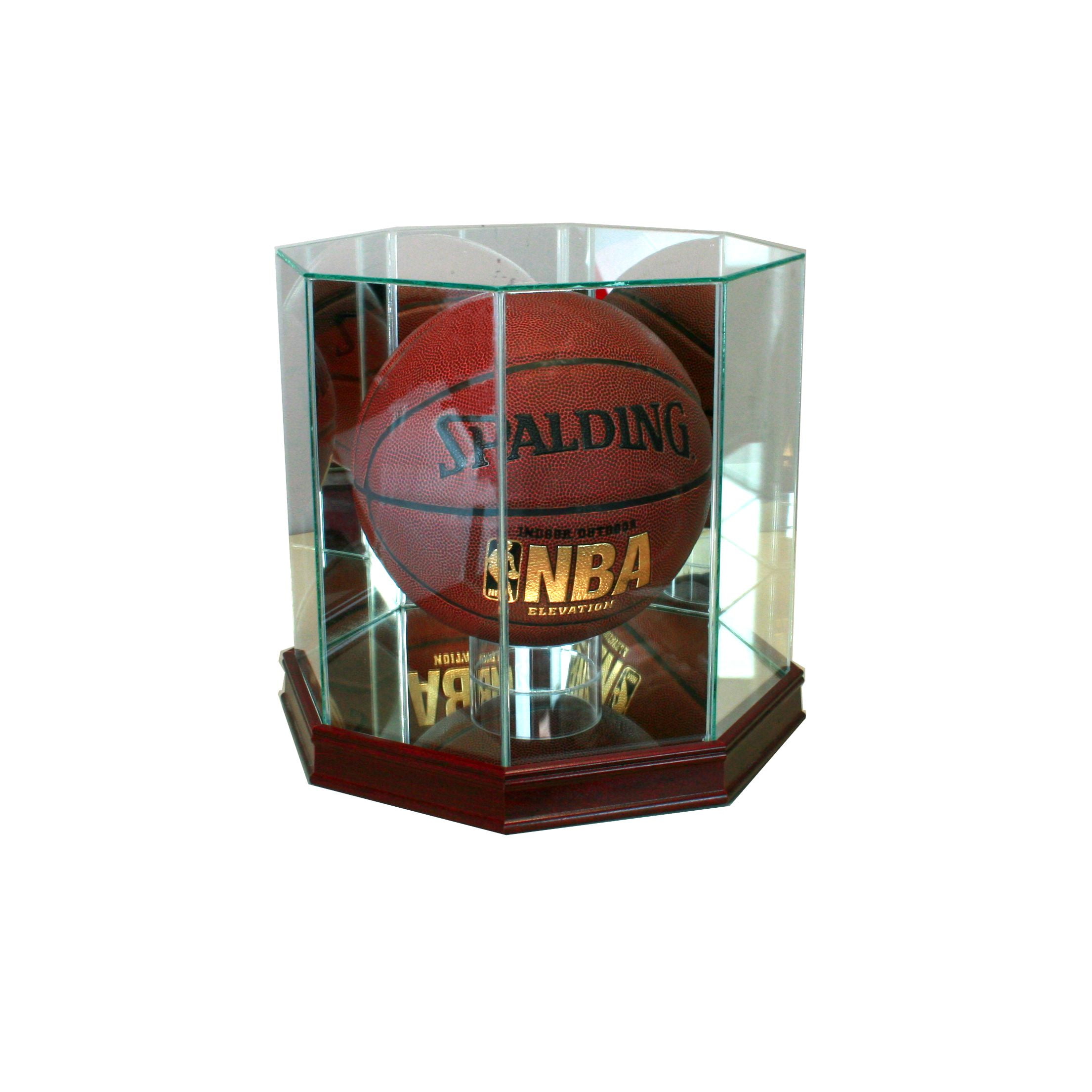 Octagon Basketball Display Case Made with Double Strength Glass ...