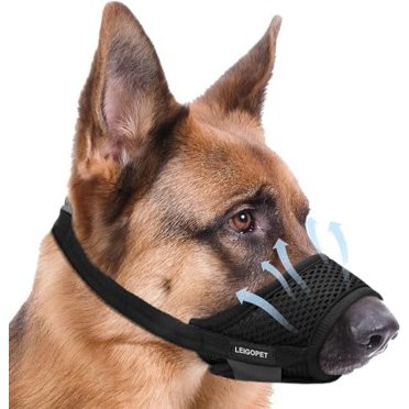 Basket Dog Muzzle for Large Medium Small Dogs, Cage Muzzles to Prevent ...