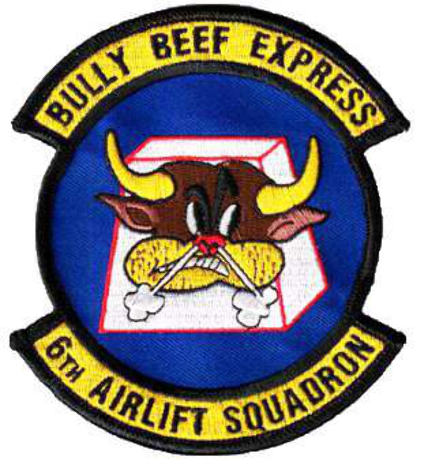 6th Airlift Squadron Bully Beef Express Patch – Sew On - Walmart.com