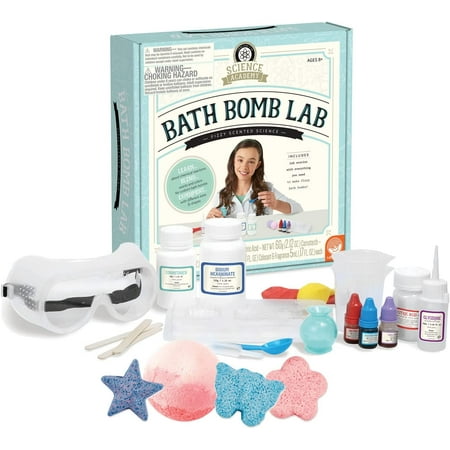 Science Academy Bath Bomb lab - A 20pc DIY Experiment kit for Boys ...
