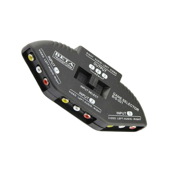 Unatoiry Switch Splitter Selector Box 3 to 1 Professional Office ...