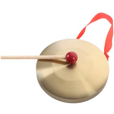 Traditional Percussion Instrument Chinese Gong Hand Gong with Hammer ...