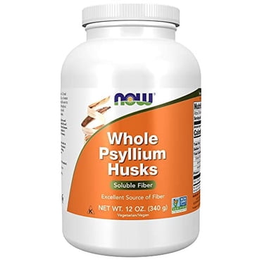 NOW Supplements Psyllium Husk Powder, Soluble Fiber, Non-GMO, 24-Ounce ...