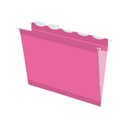 Pendaflex Ready-Tab - Hanging file - for Letter - tabbed - pink (pack ...