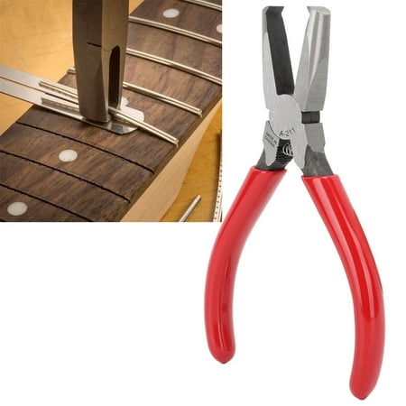 Guitar Fret Puller, Flat Nose Guitar Bridge Pin Pliers Precise Grinding ...