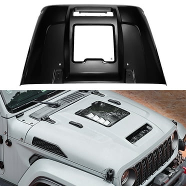 DV8 Offroad Heat Dispersion Vented Hood for 2007-2018 Jeep Wrangler JK ...