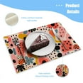 BaHomeck placemats Set of 4 Abstract Pattern With Bold Shapes And ...