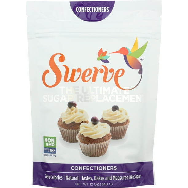 Swerve Sweetener, Confectioner Sugar Replacment, 12 Oz - Walmart.com ...