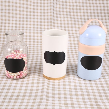 Self-Adhesive Irregular Shape 9 Pcs/Set Bottle Label Sticker, Jars ...