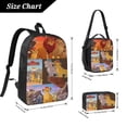 Backpack 3Pcs Set, Fashion Large Capacity Travel Laptop Bag, Cute ...
