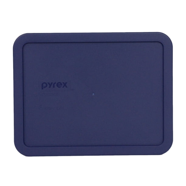 Pyrex 7211-PC Plastic Blue Rectangle Food Storage Replacement Lid Cover ...