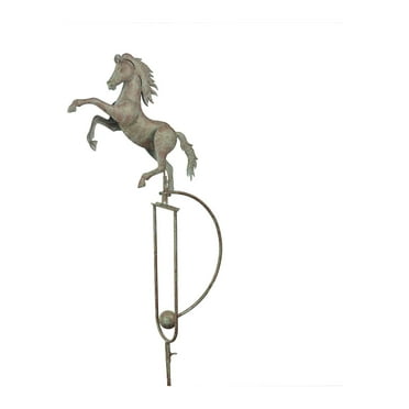 Red Carpet Studios Rocker Large Scale Owl Rustic Kinetic Garden Stake ...