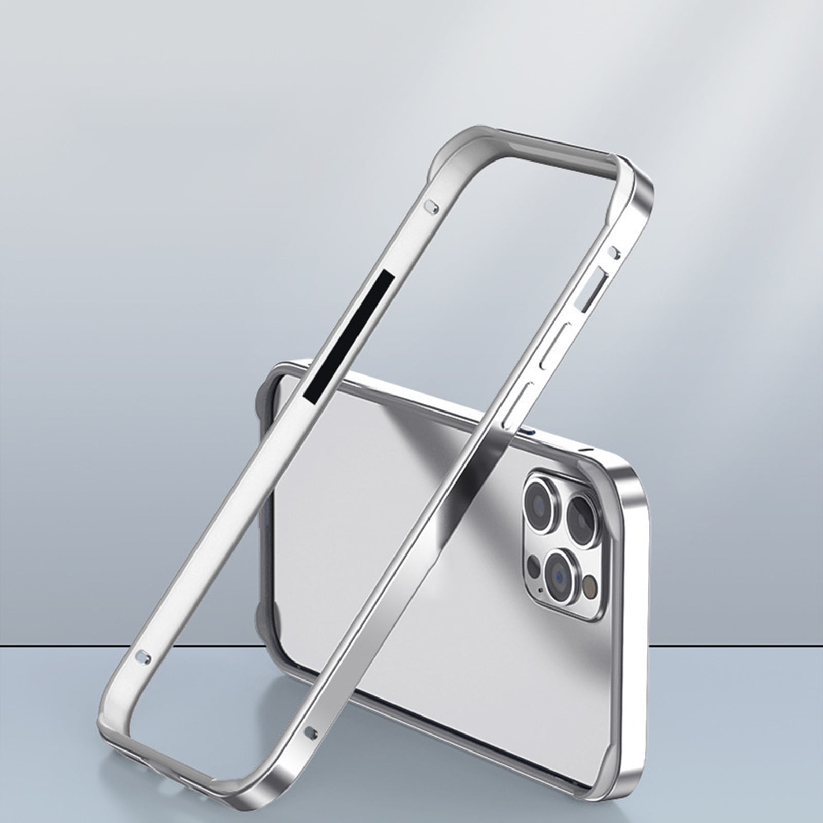 Zjrui Aluminum Frame Metal Bumper Case Compatible with iPhone 14 Pro ...