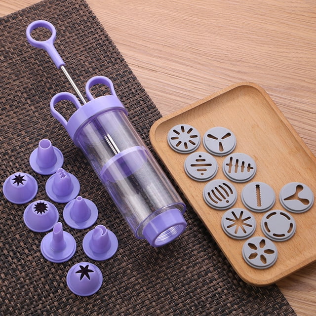 VONTER Baking Bakeware DIY Cookies Cupcake Fondant Pastry Nozzle Kit ...