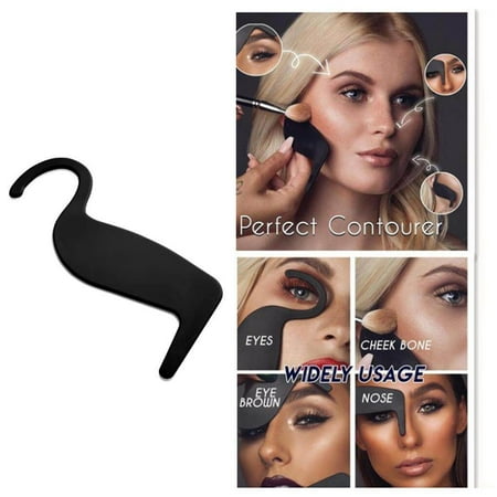 DIY Contourer Curve Eyeshadow Stencils Eyeliner Card Contourer Multi ...