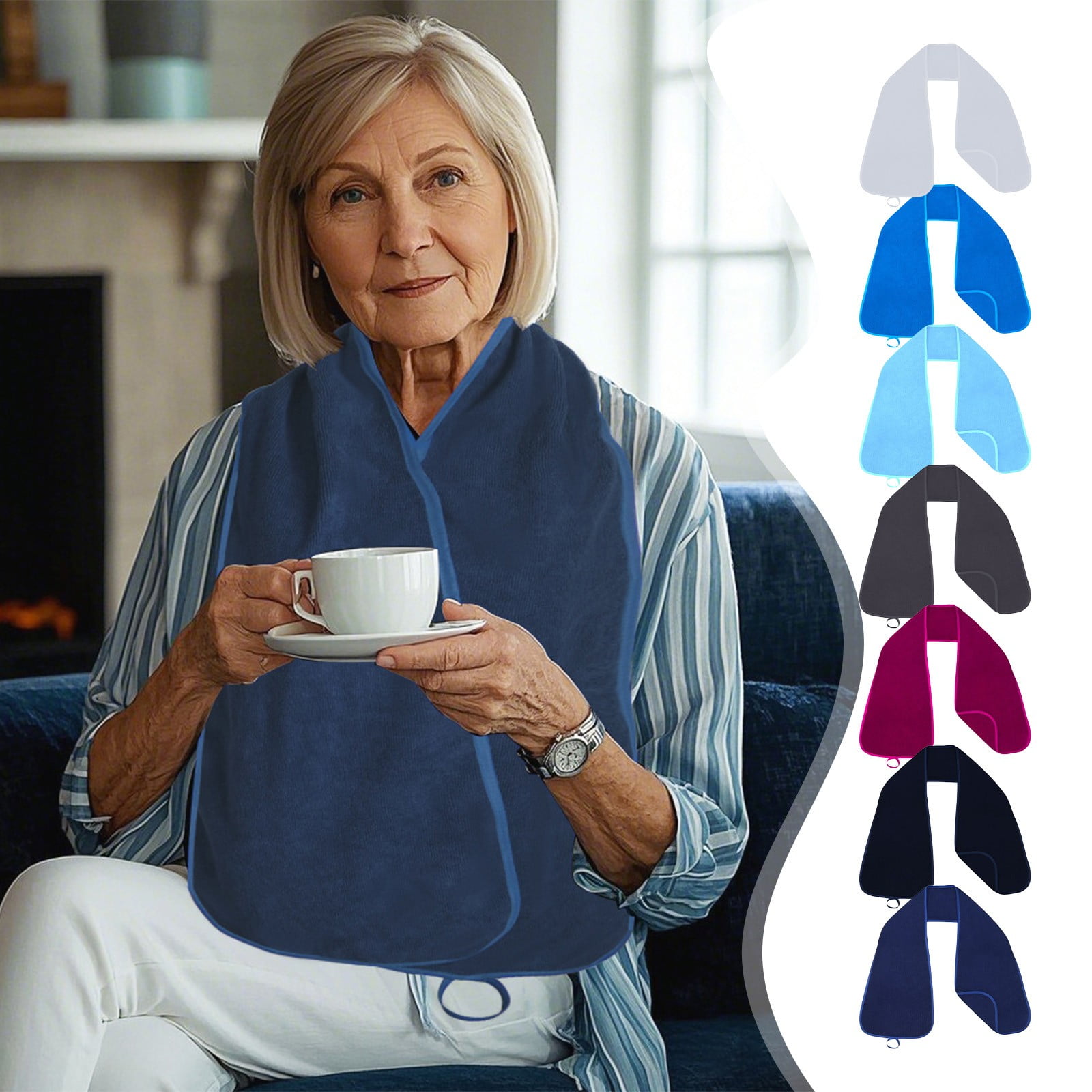 Click here for Sentmoon Bib For Adults Men And Women - Adjustable... prices