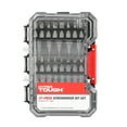 Hyper Tough 37-Piece Screwdriver Bit Set Click Fit™ Case, 30143CF ...